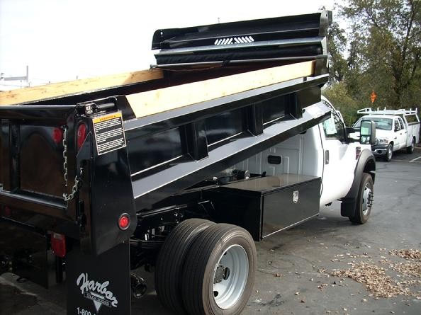 Rugged, Durable and Look Great! Rugby Dump Bodies | Harbor Truck and Van
