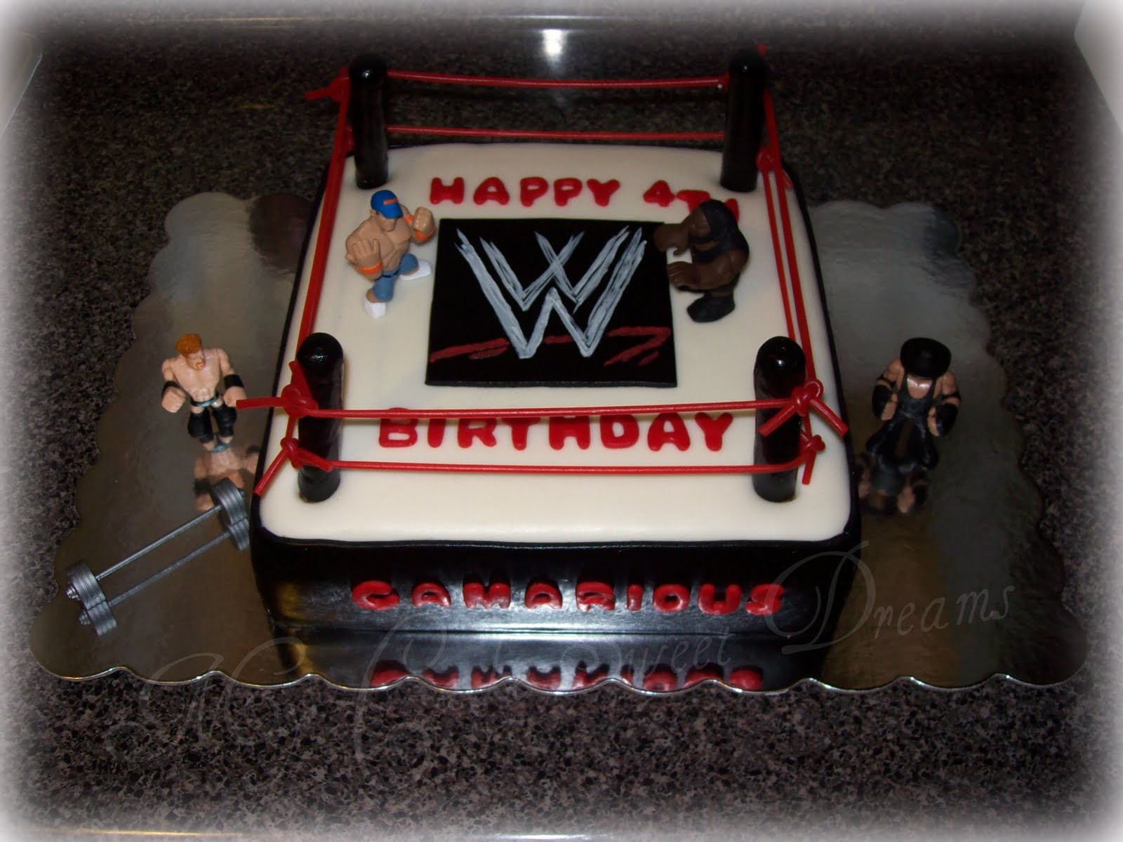 Wwe Cake Cake Ideas and Designs