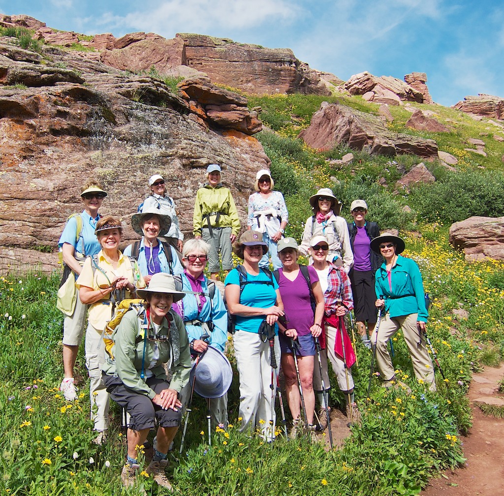 Beth Groundwater: Wildflower Hike on Shrine Mountain Trail