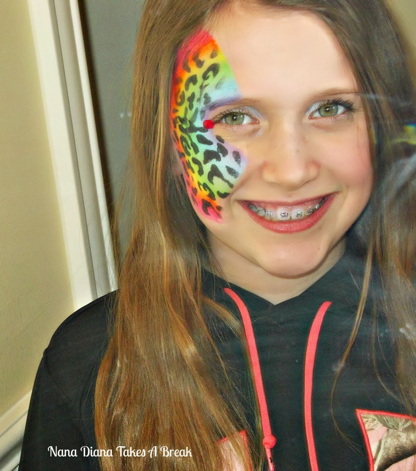 NANA DIANA TAKES A BREAK: Winterfest And Painted Faces And Volleyball