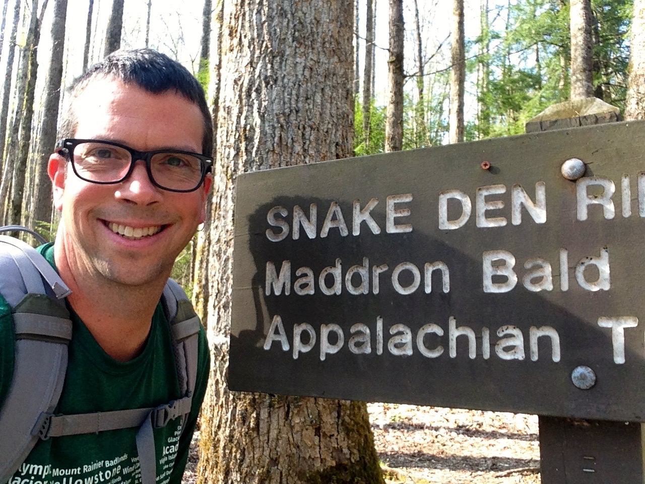 900 miles: Snake Den Ridge Trail