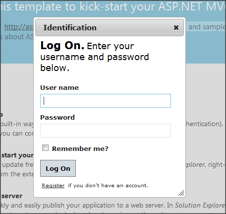 First look at ASP.NET MVC 4 Templates | dotnetExpertGuide.com