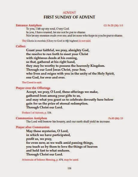 New Liturgical Movement: A New Proposed Layout for the Roman Missal