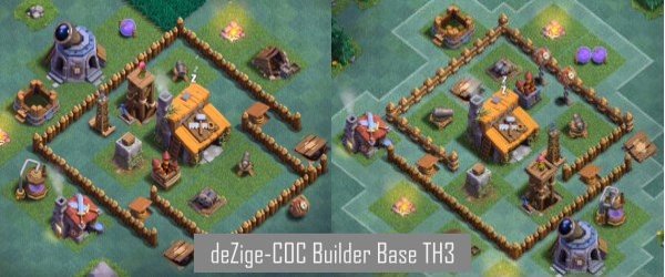 Cara > Pilihan Base Pertahanan Builder Base Level 3 (TH3)