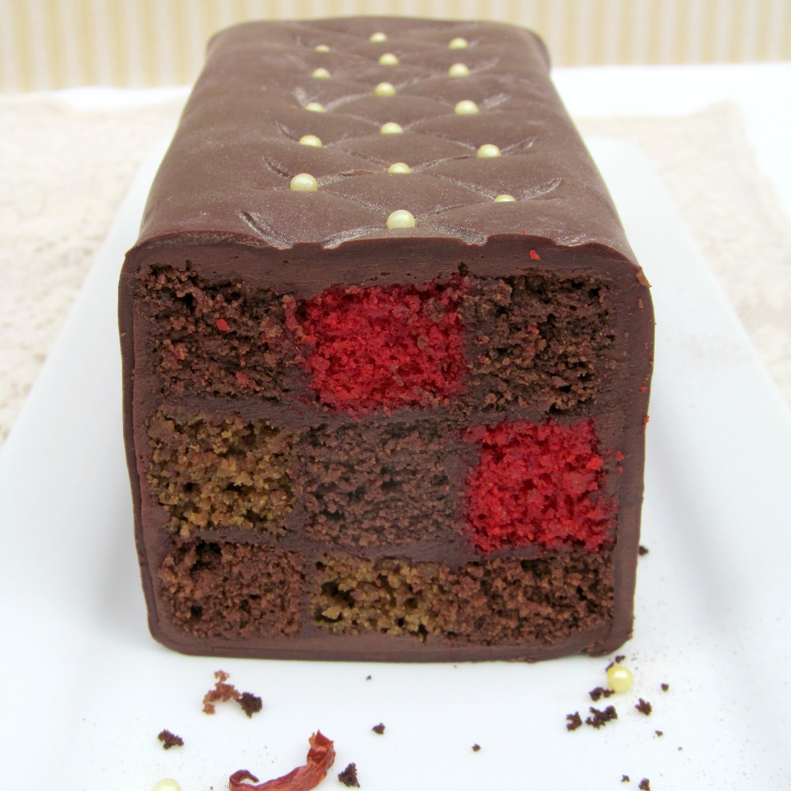 Rise and Shine: Mexican Chocolate Battenberg Cake