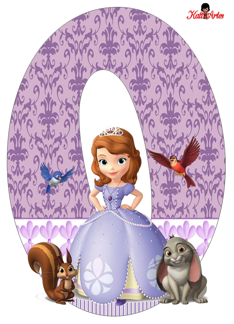 Alfabeto de Princesa Sofía. - Oh my Alfabetos!