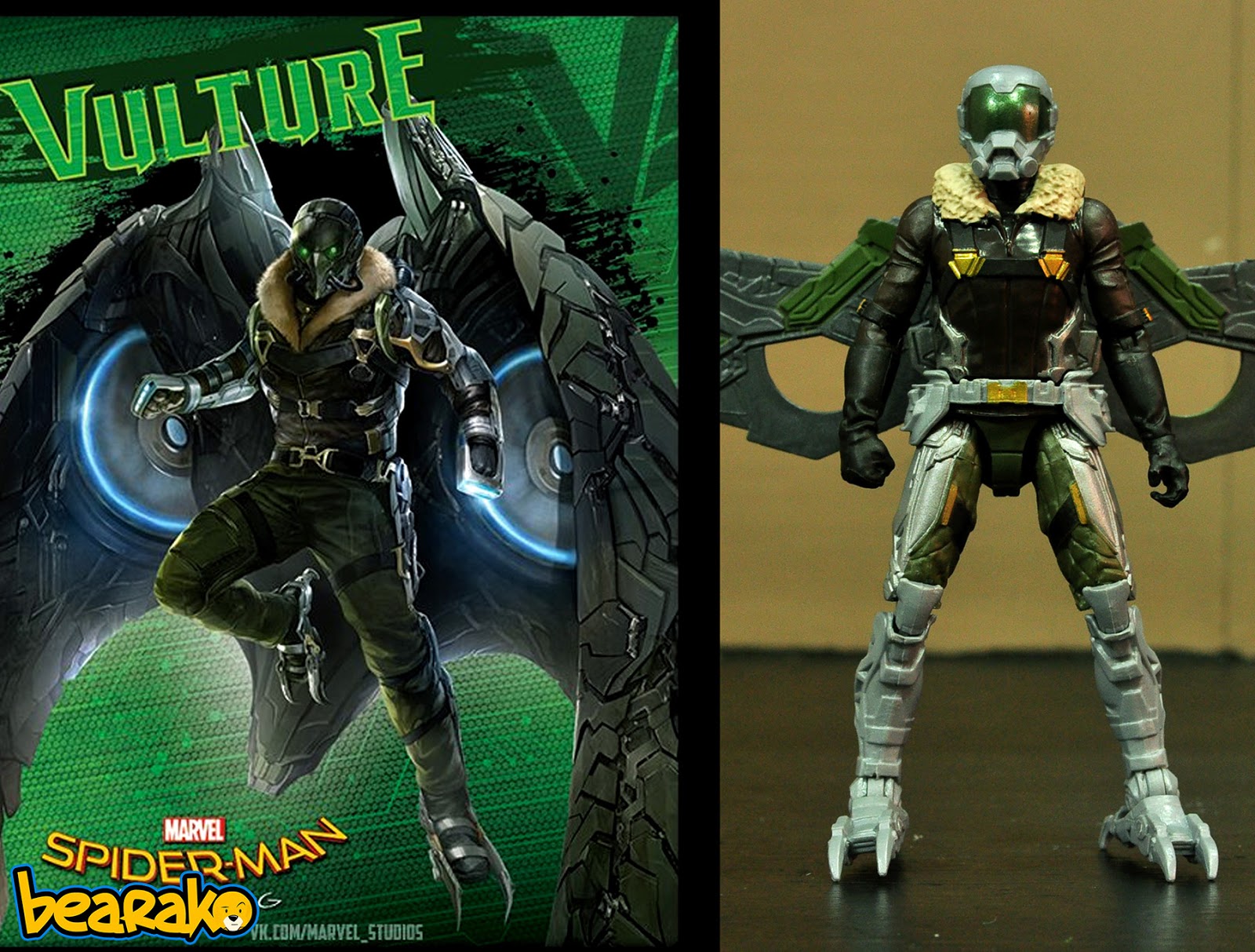 Bearako's Corner: TOY REVIEW: MCU Vulture (from Spider-Man & Vulture pack)
