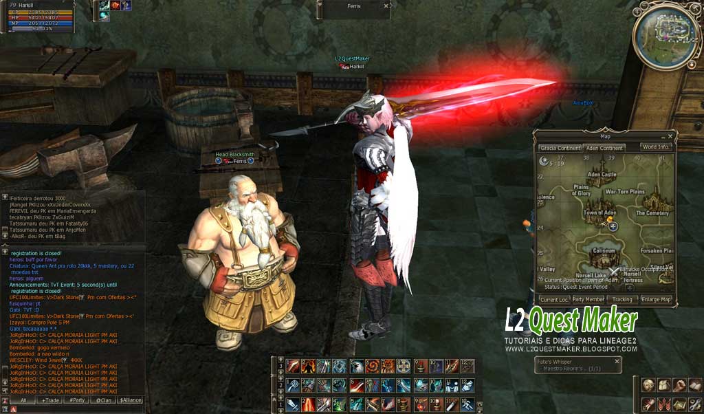 Quest Subclass Parte 1 - Fate's Whisper ~ L2 Quest Maker