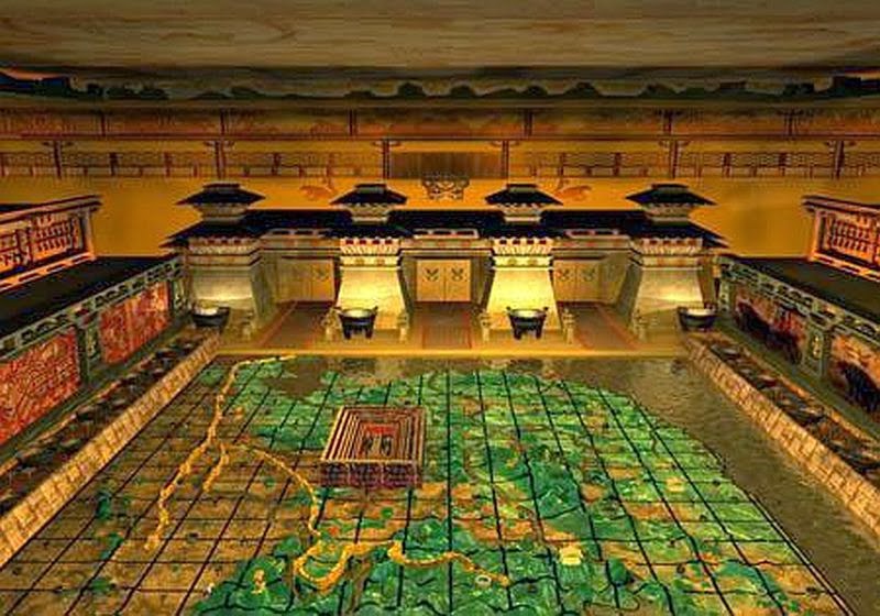 HISTOIRE LÉGENDAIRE: Le mausolée de l’Empereur Qin Shi Huang : quand la ...