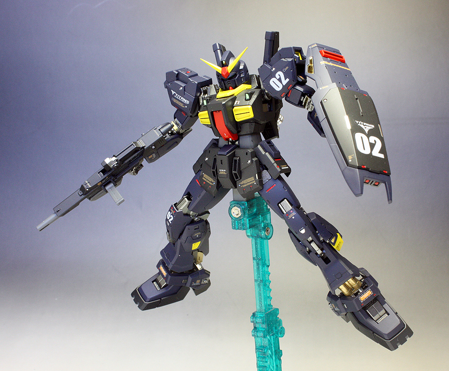 GUNDAM GUY: RG 1/144 Gundam Mk-II Titans: G-Defenser & Flying Armor ...