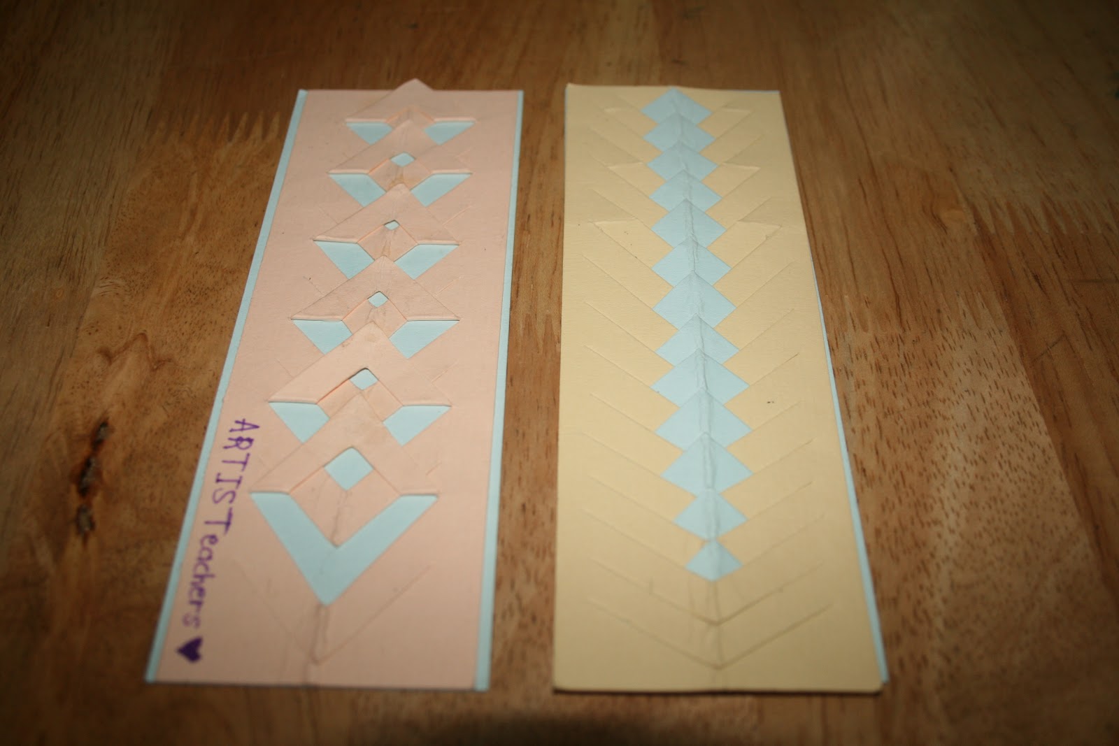 ARTISTeachers: A Cut and Fold Technique