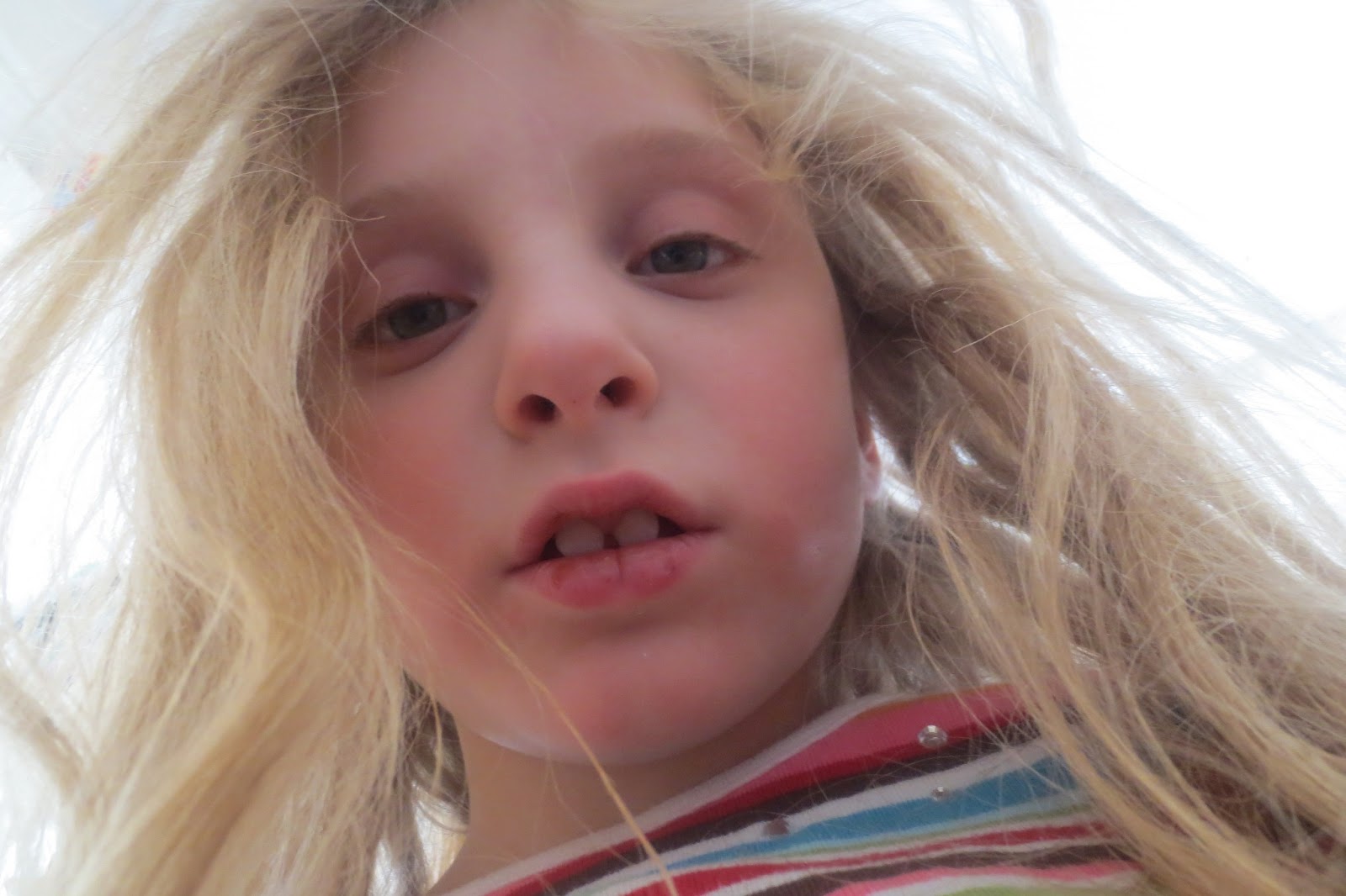 Rarer in Girls...My Daughter with Autism: Janey's various looks---pictures!