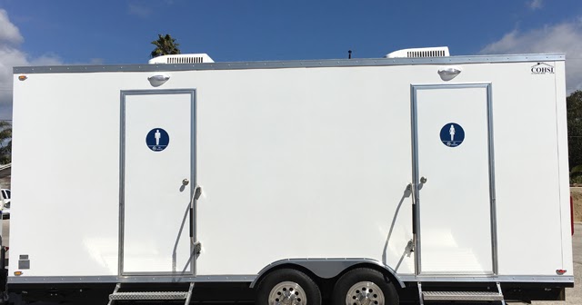 Major Event Trailers: Take a Look at our VIP Mobile Restrooms!