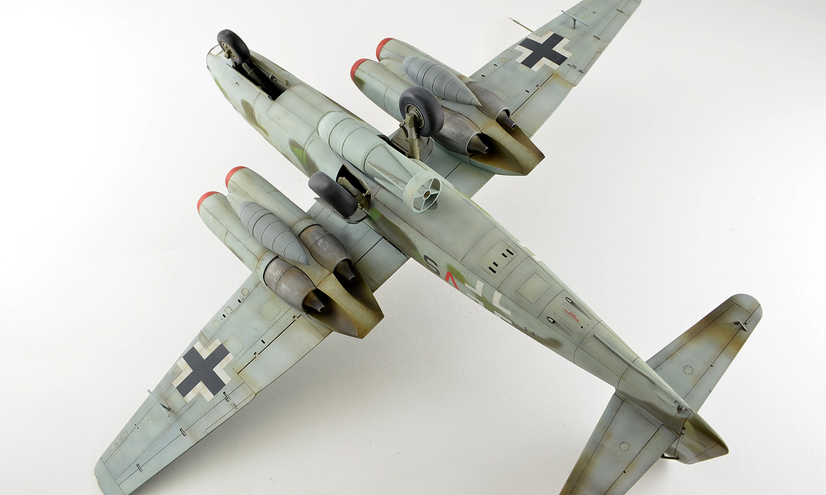 KAWIARENKA MODELARSKA: Arado Ar234 C-3 Jet Bomber - Revell / Hasegawa 1/48