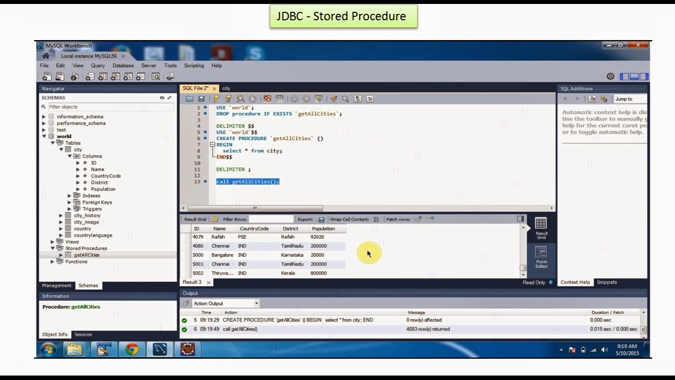 Java Ee Jdbc Callablestatement Mysql