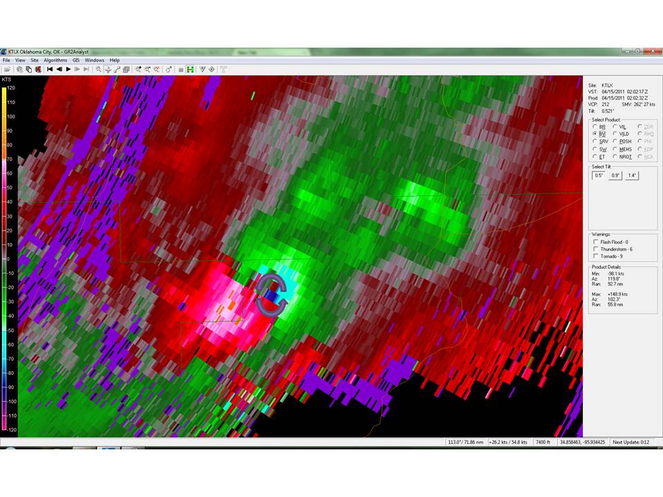 Looking Aloft: How to recognize rotation on Doppler radar