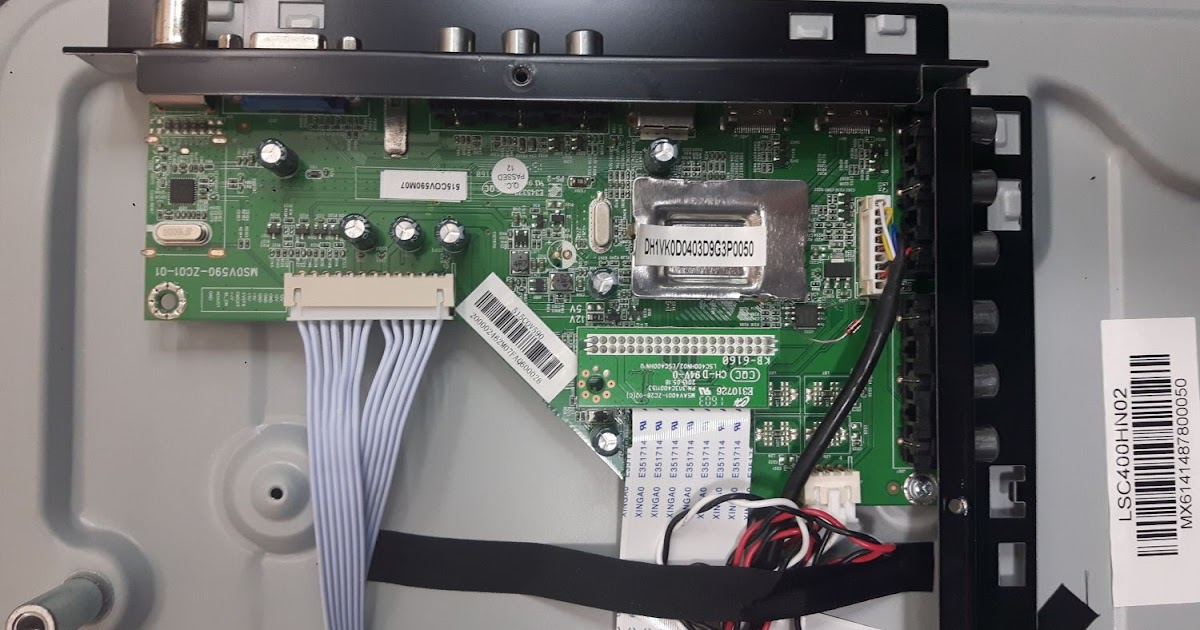 HAIER LE40B8000 Main Board : MS0V590-ZCO1-01