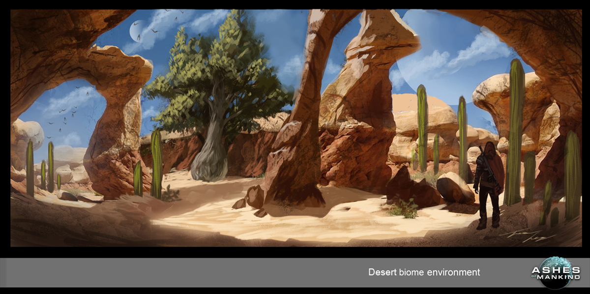 Concept Art and Design of Travis Lacey - Ravenseye Studios: AOM Desert ...
