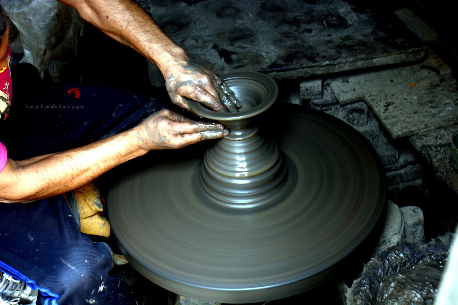 The Famous Pottery Square of Bhaktapur