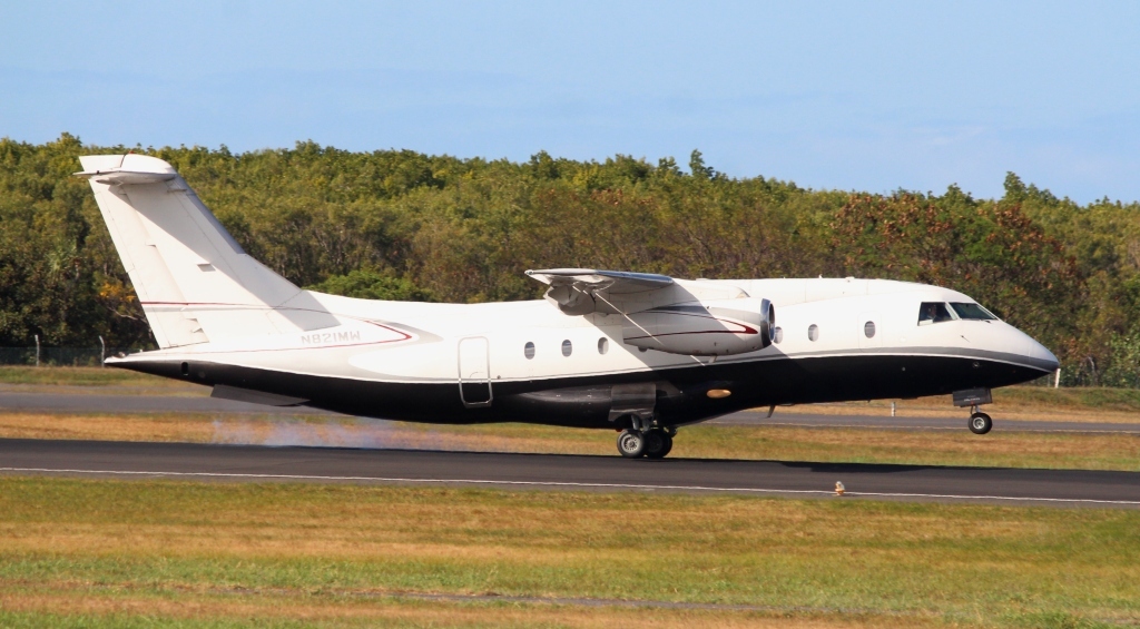 Far North Queensland Skies: Dornier 328Jet N821MW returns