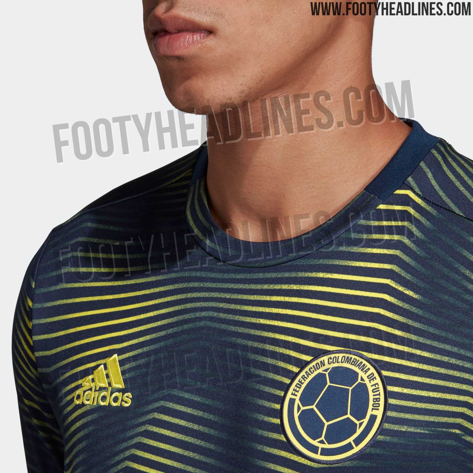 Colombia 2019 Copa America Pre-Match Shirt Leaked - Footy Headlines