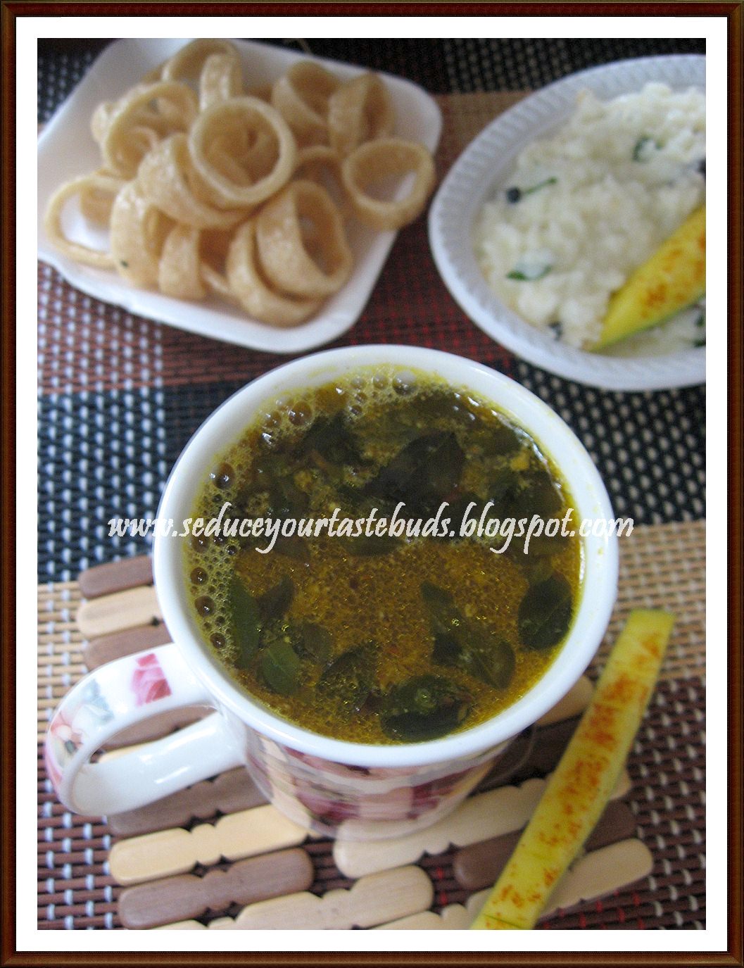 Appe Huli / Maavinkaai Saru / Raw Mango Rasam - Seduce Your Tastebuds...