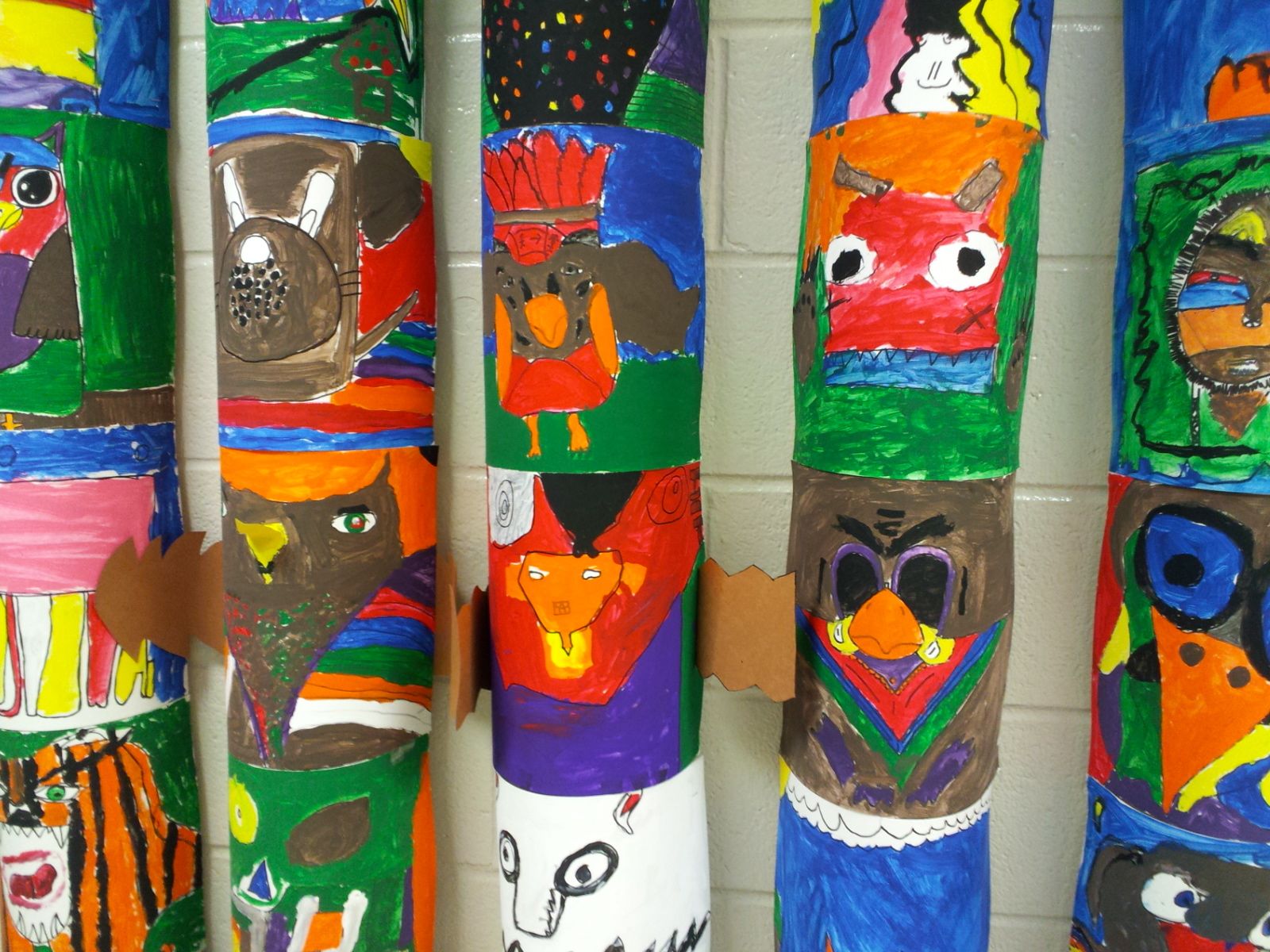 Totem Poles (4th) | Art with Mrs. Nguyen