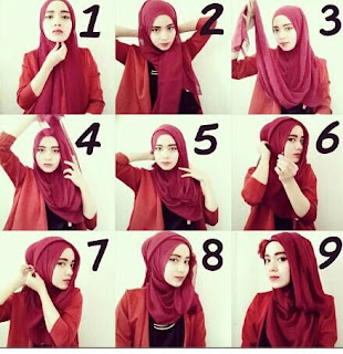 Easy and Simple Hijab Tutorials - How to Wear Hijab Steps - Hijab ...