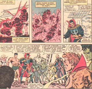 Marvel Comics of the 1980s: 1981: The Defenders Go Demonic Part IV: Six ...