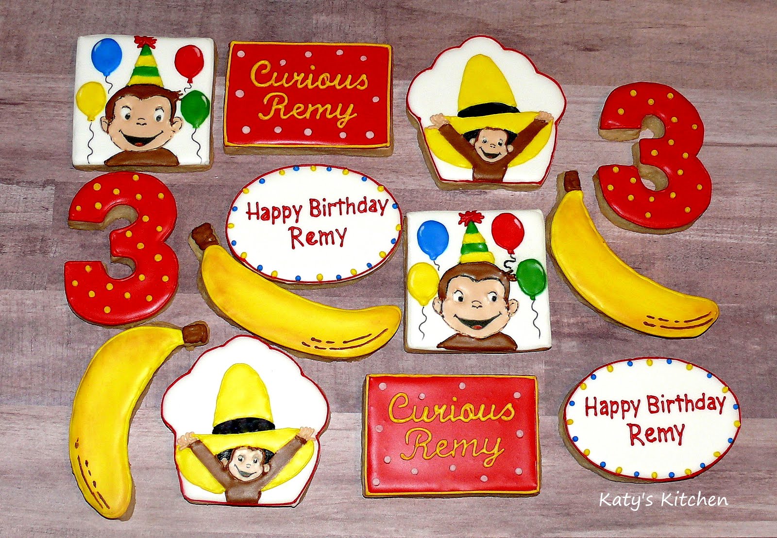 Katy's Kitchen: Curious George Cookies