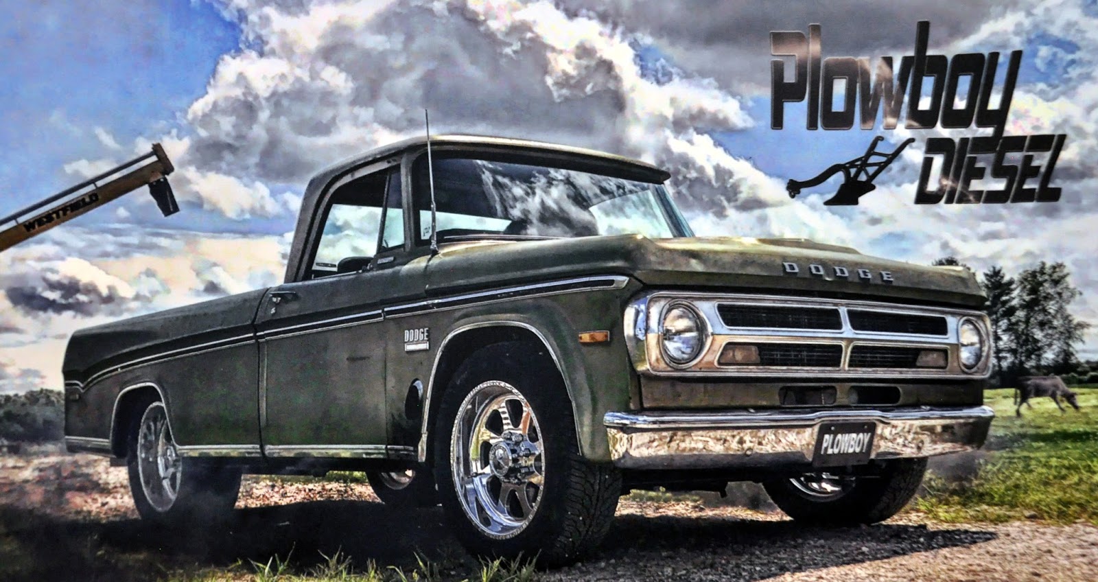 Just A Car Guy: the Plowboy double diesel. First time I've seen a pair ...