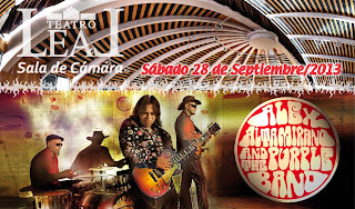 .: Alex Altamirano & The Purple Band invade el Leal