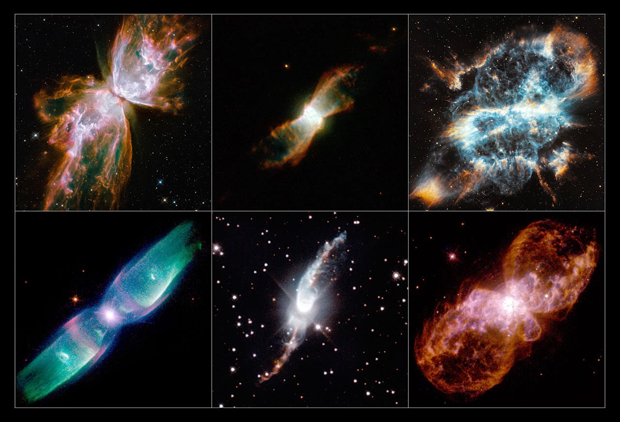 Ça se passe là haut: Des Nébuleuses Planétaires Etrangement Alignées