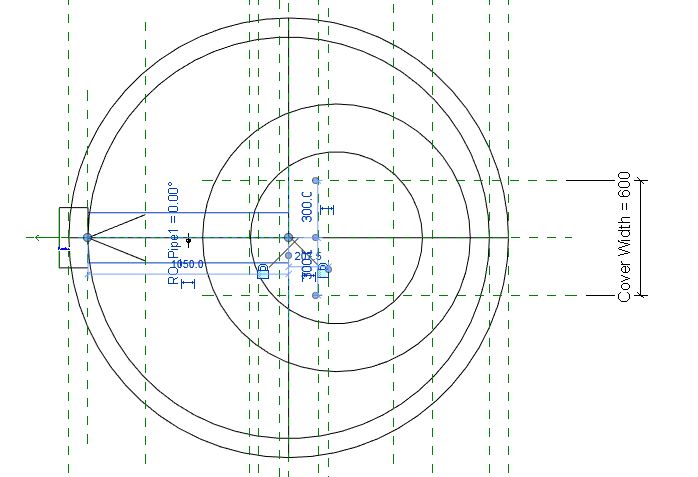 Family template for manholes used in Stormwater & Sewer utilitiy networks