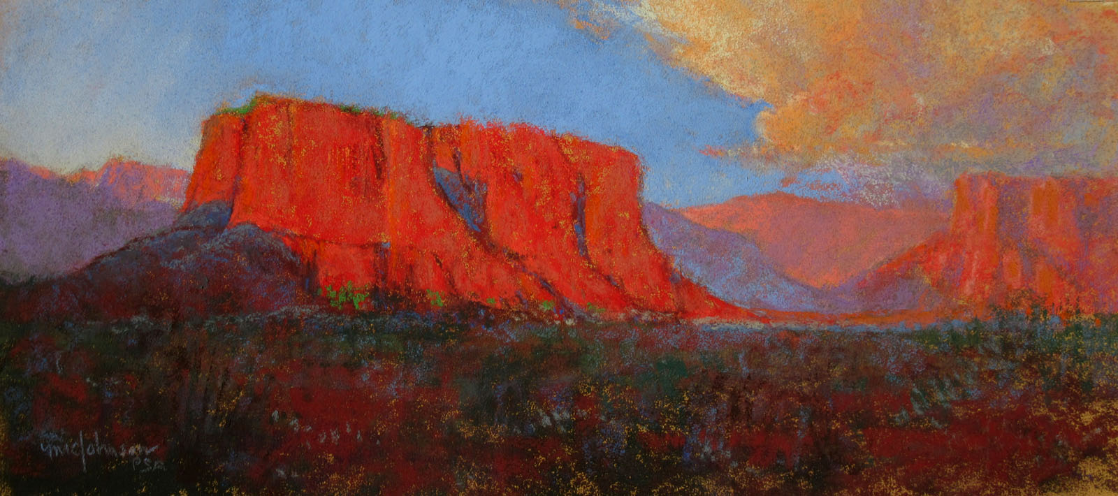 A Plein Air Painter's Blog - Michael Chesley Johnson: Blue Earth ...