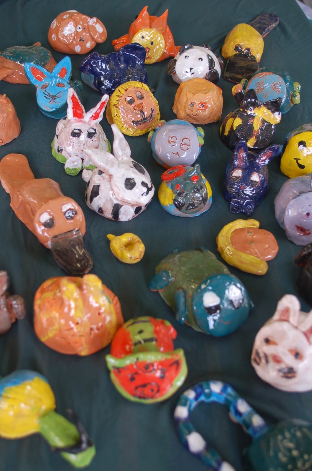 Sunnyside Art House: Pinch Pot Ceramic Animals