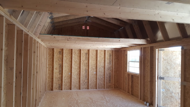 Wolfvalley Buildings Storage Shed Blog.: Beautiful 12x24 Side Lofted ...
