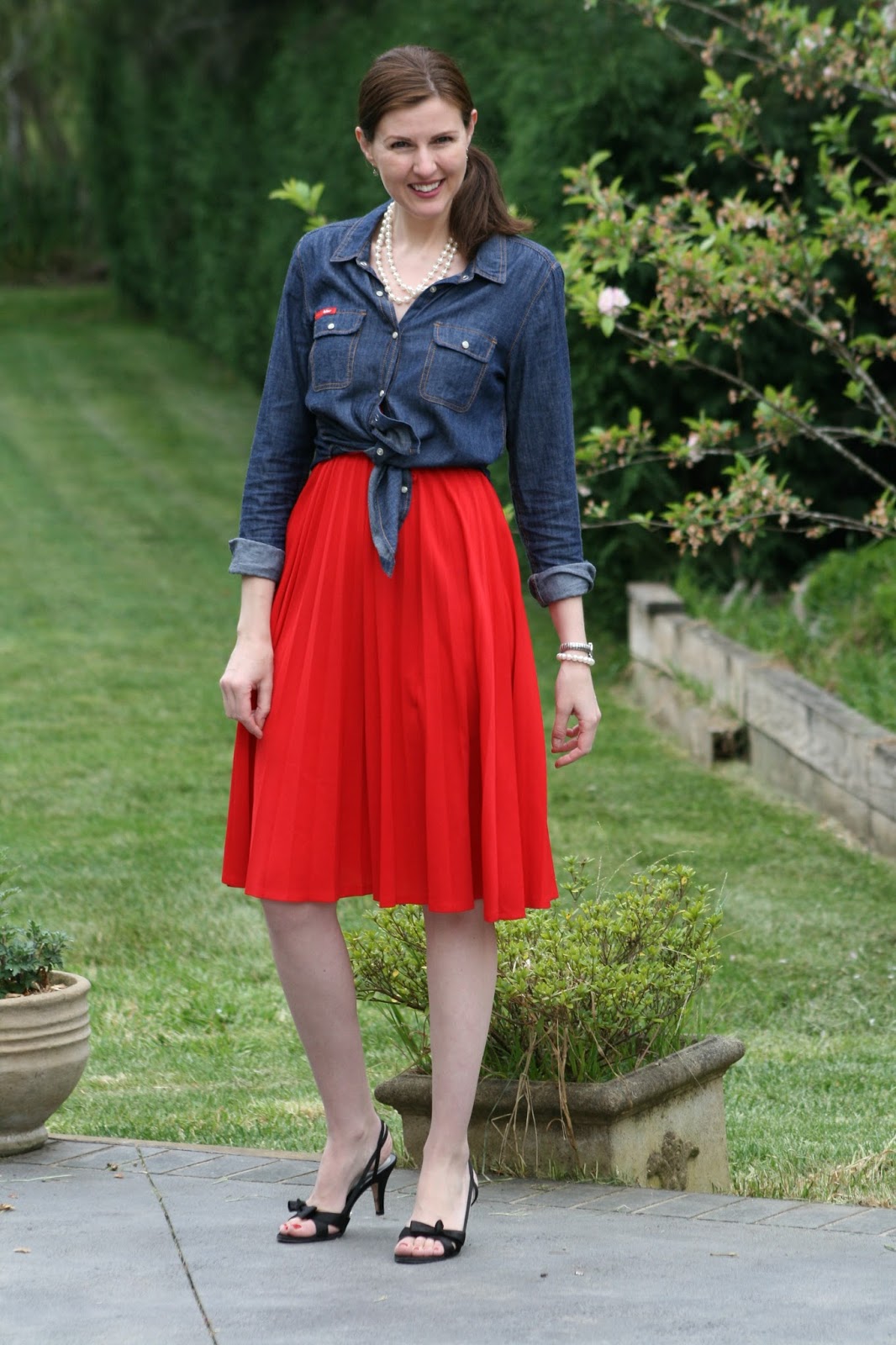 The Tall Mama: Dress as Skirt