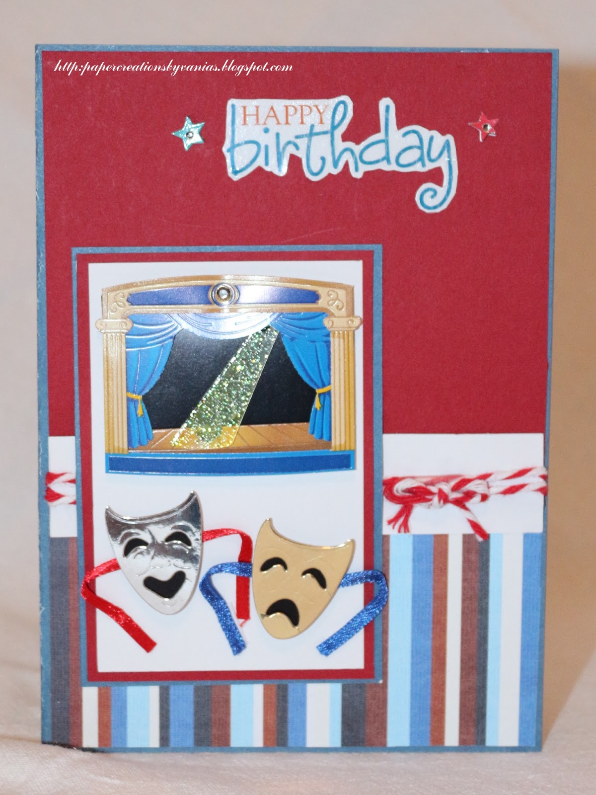 Paper Creations, ETC: Drama Birthday