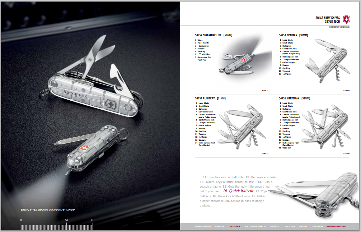 archerwin's Swiss Army Knives: COLLECTION: Victorinox Spartan ...