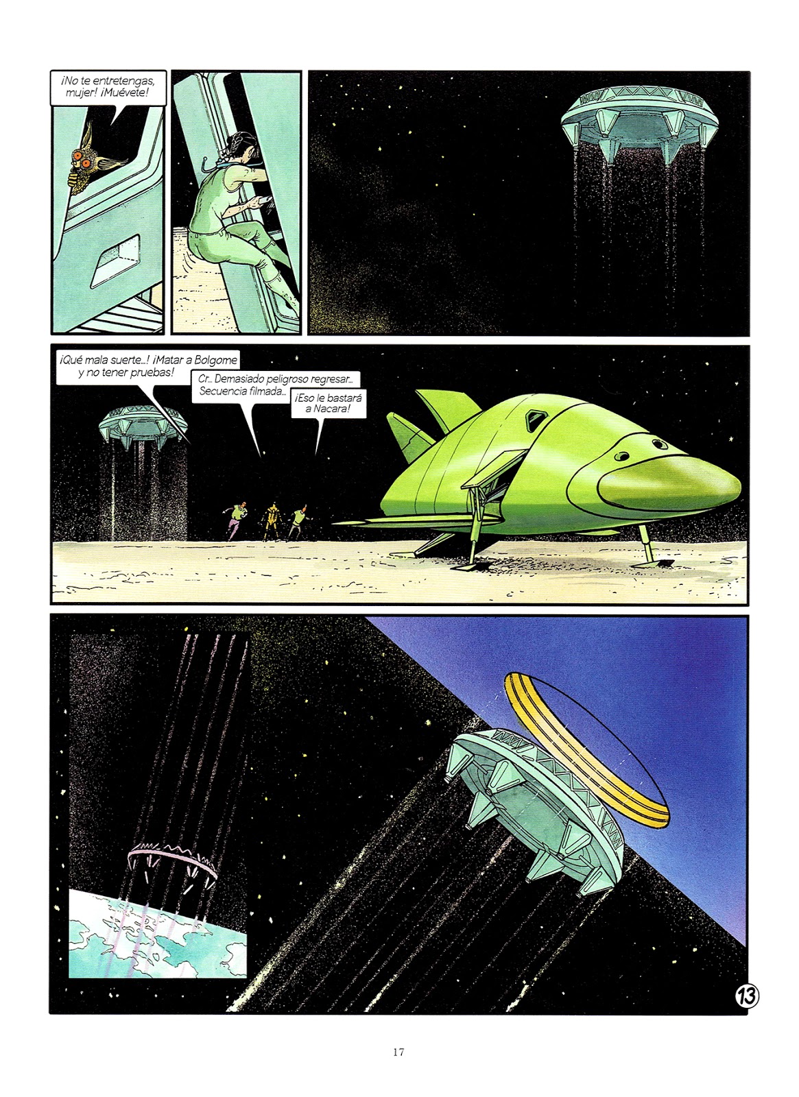 Los comics de Machete: Historia de Cyann (5) Los pasadizos del entretiempo