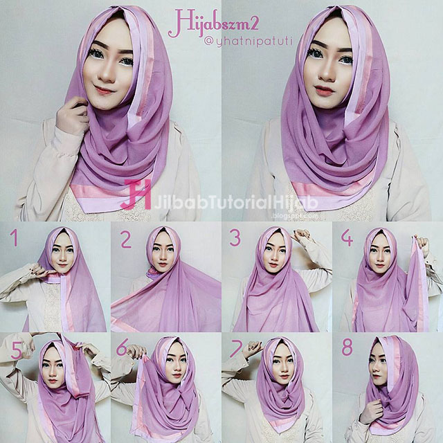 30 Tutorial Hijab Kebaya & Wisuda Paling Kekinian Terbaru 2017 - Tampil ...