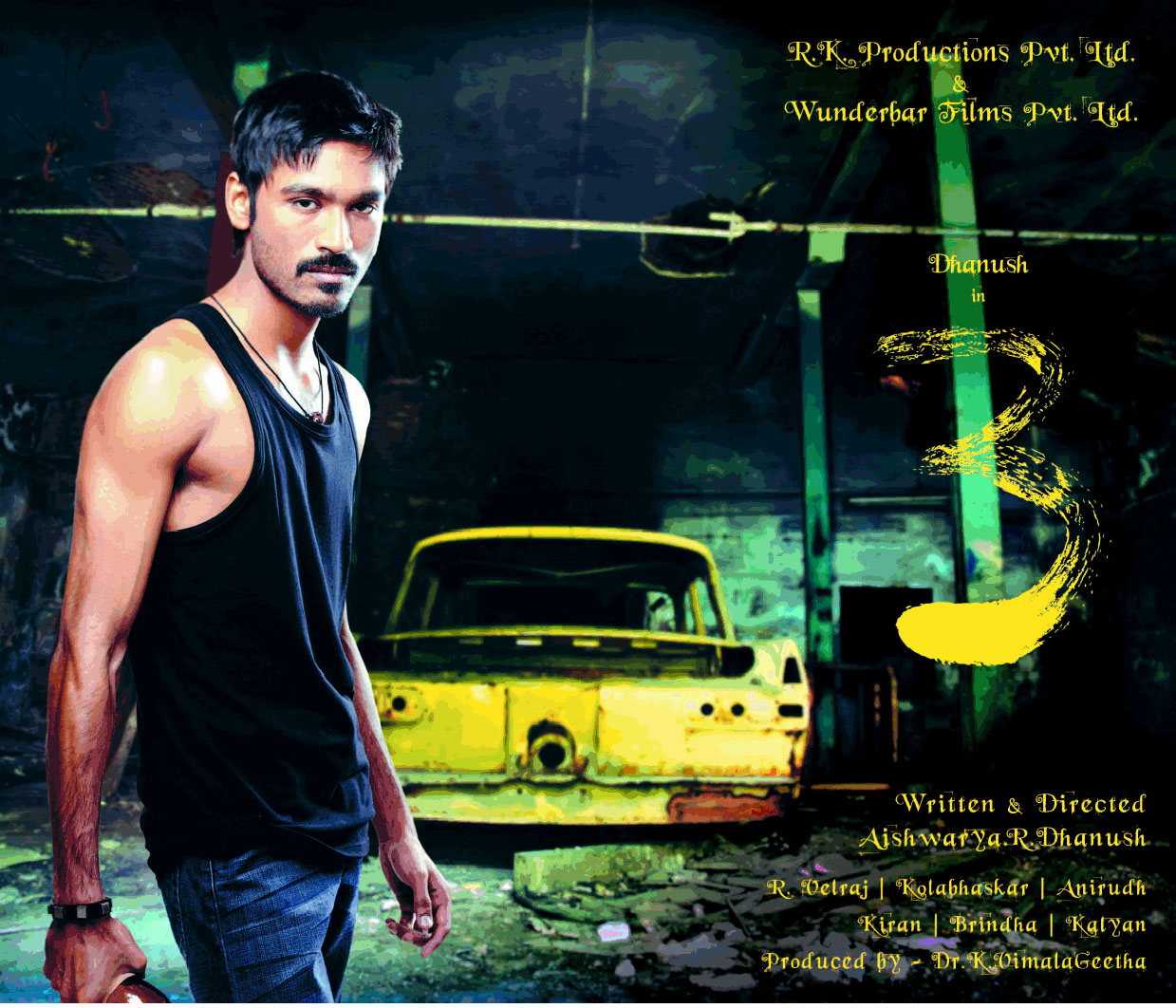 Dhanush upcoming Movie 3, ~ Cinemanews