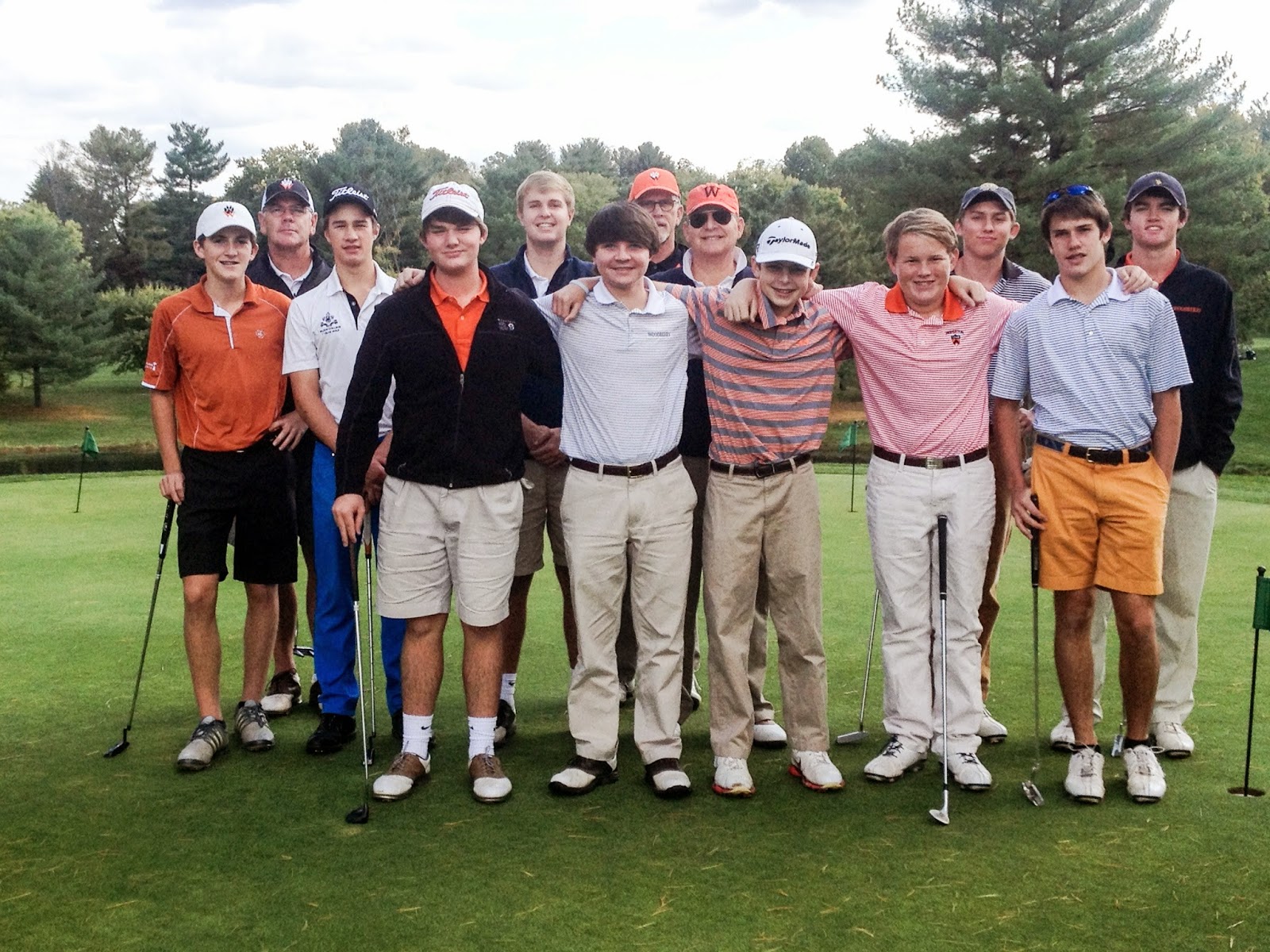 Woodberry Forest Golf: Fall golfers enjoyed a round off campus