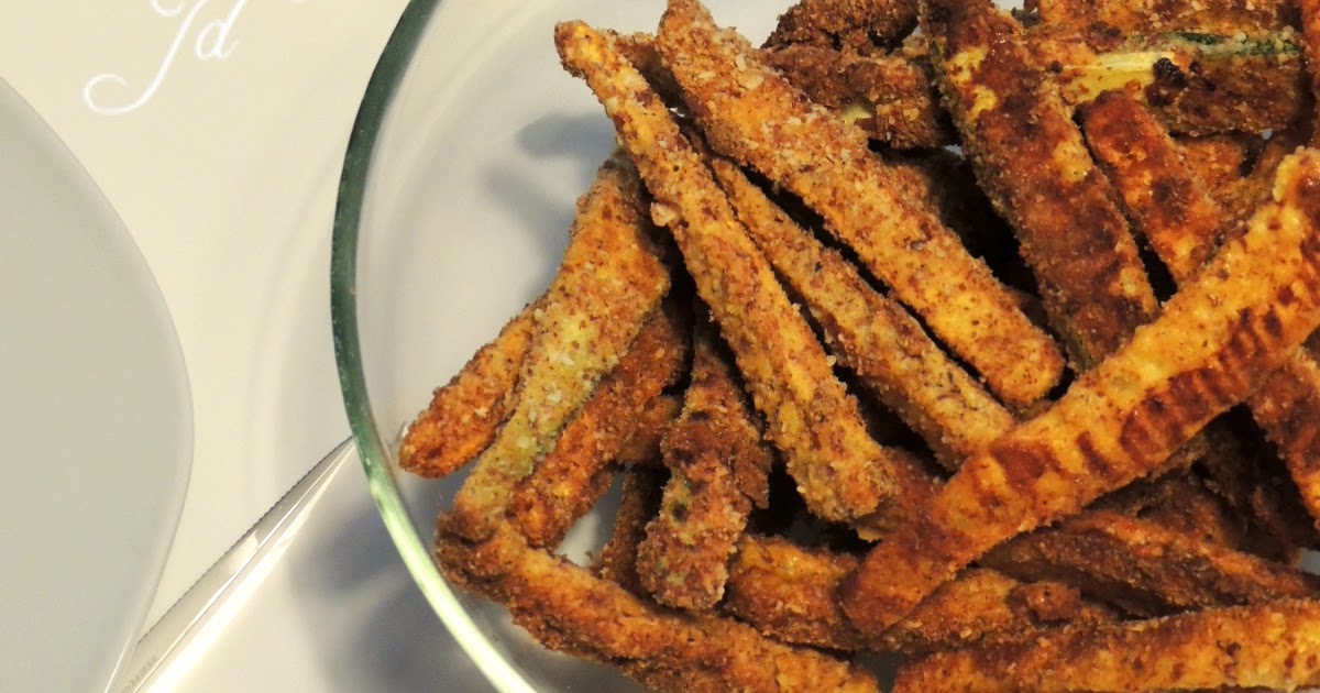 Jedozovni duo: Pomfri od tikvica (LCHF)