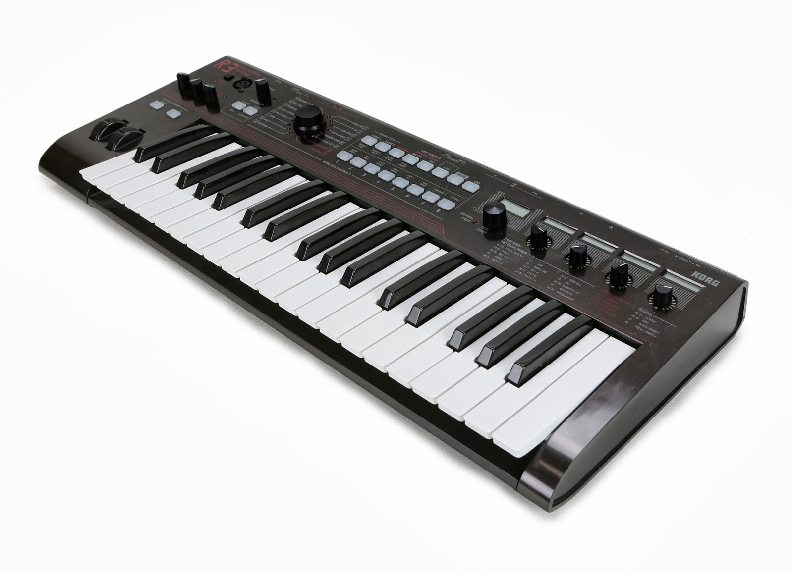 MATRIXSYNTH-B: Korg R3 Synthesizer Vocoder Keyboard