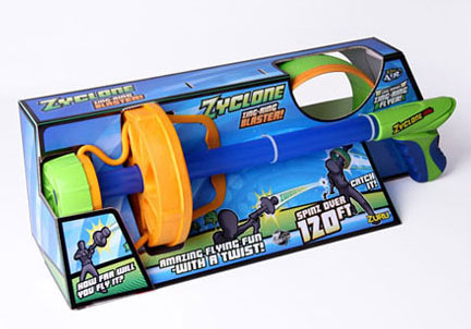 Zyclone Zing Ring Blaster - Spins Over 60m, Great Outdoor Fun ~ ChaPlang.com Blog