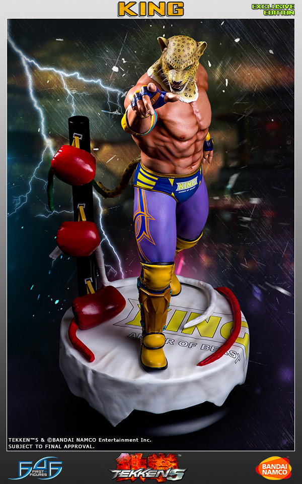 Tekken 5 - King 1/4 (First 4 Figures)