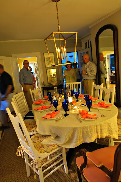 A Dinner Party & A Home Tour - Preppy Empty Nester F