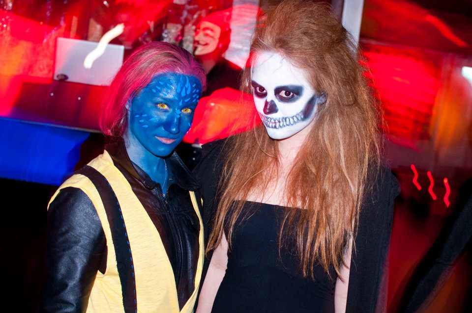 Make up By Thess: My Halloween costume! - Mystique from X-men First Class